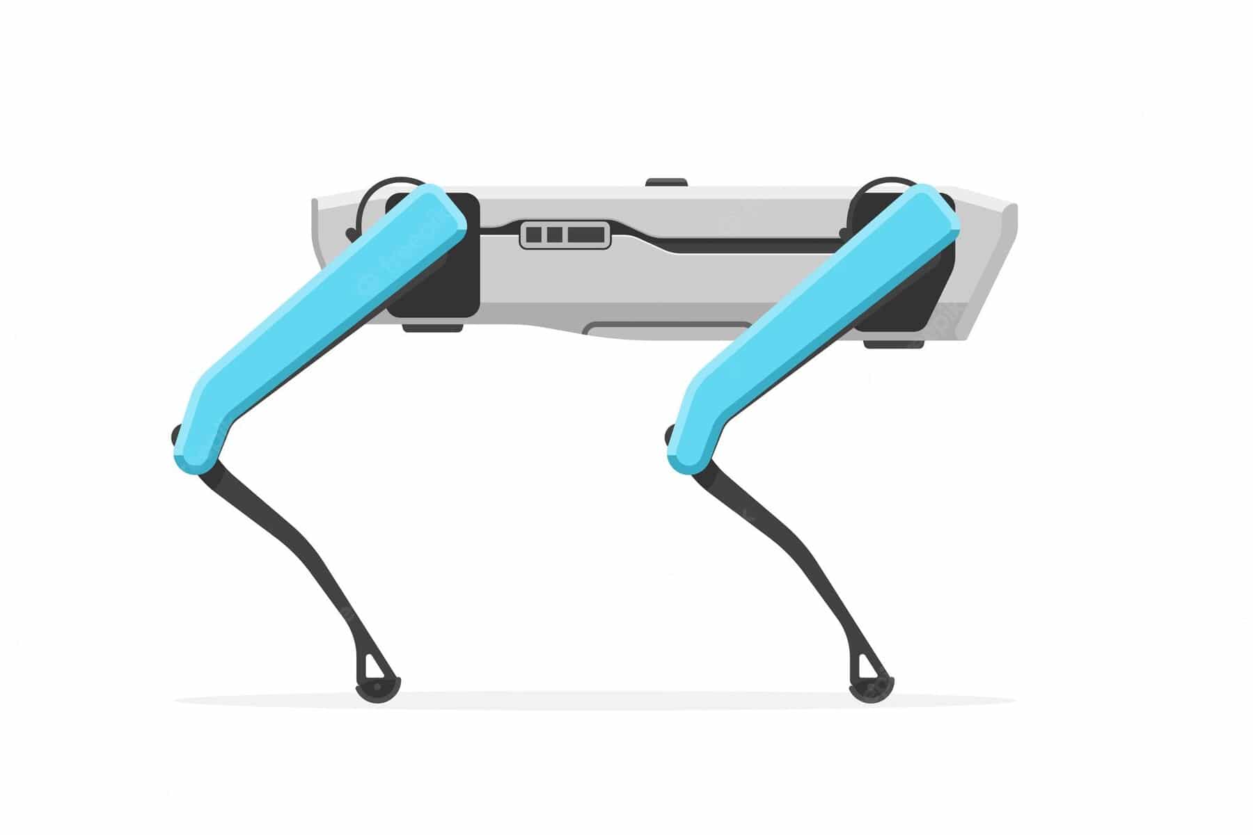 Animals interact with AI robots. - Artificial Intelligence