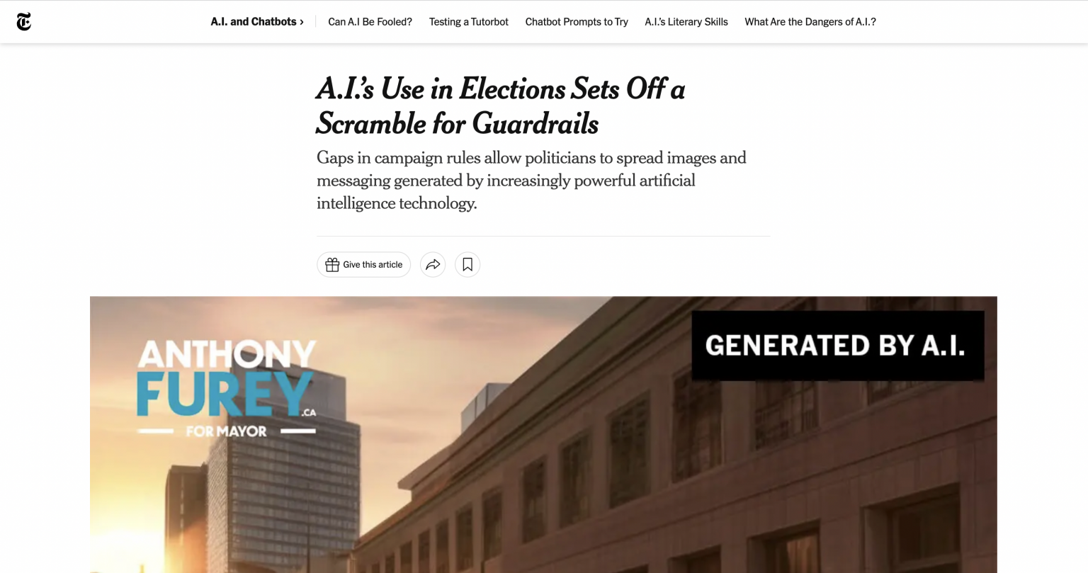 Dangers Of AI - Misinformation And Manipulation - Artificial Intelligence