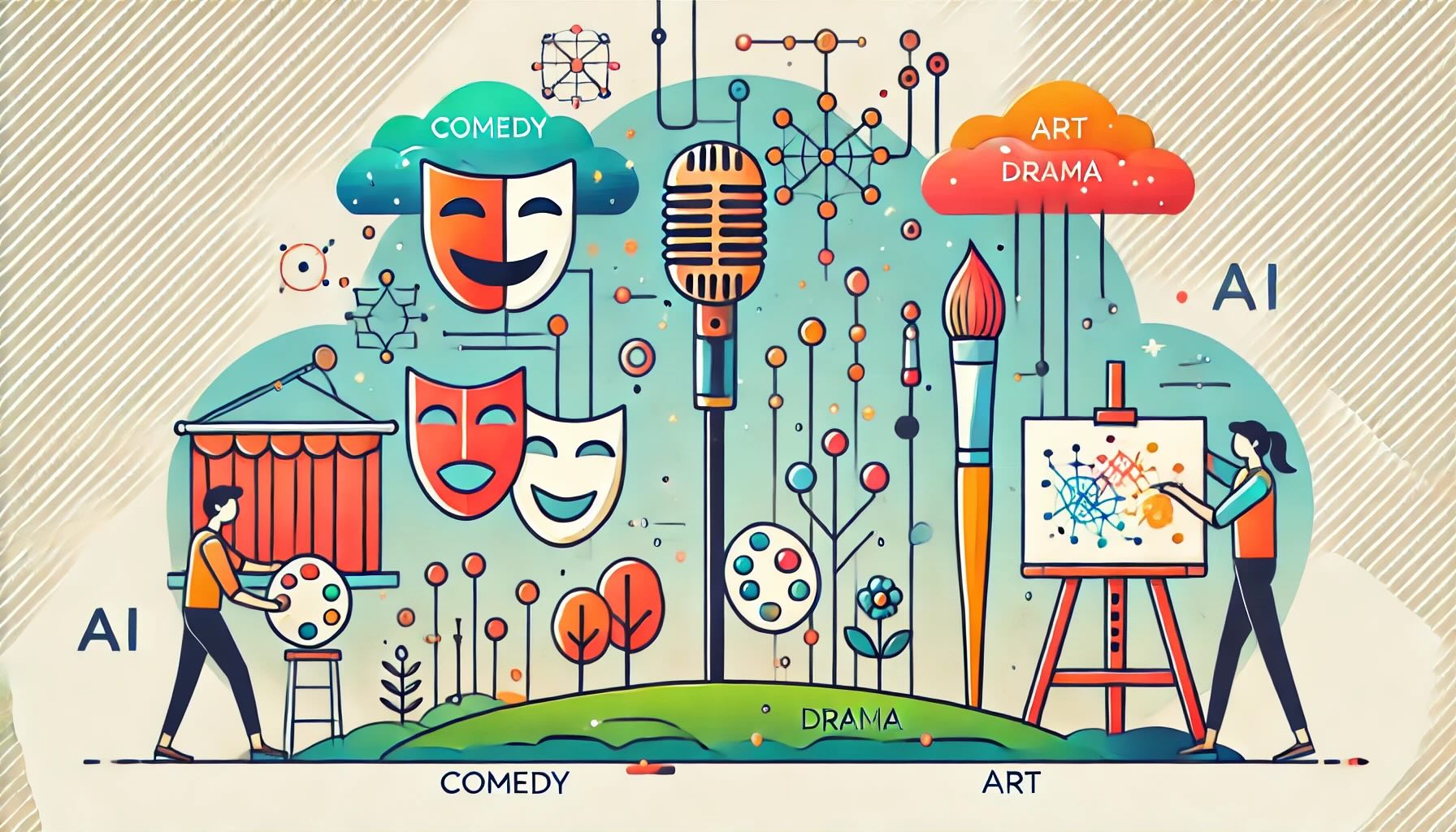 AI Inspires Stand-Up, Drama, and Art - Artificial Intelligence