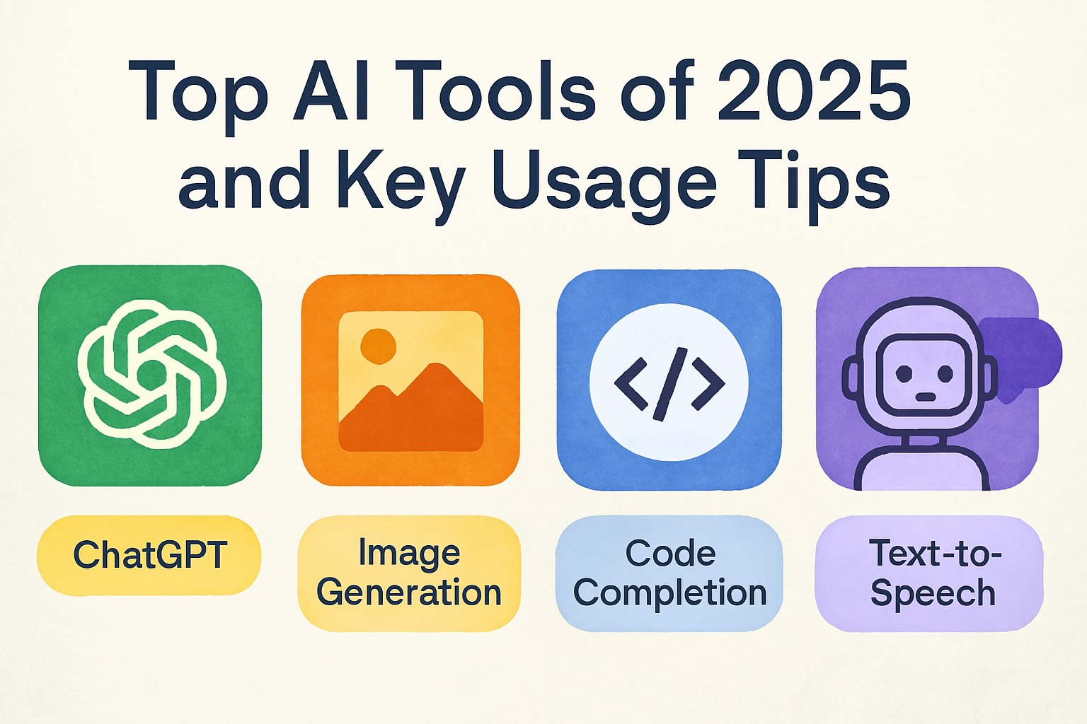 Top AI Tools of 2025 and Key Usage Tip - Artificial Intelligence