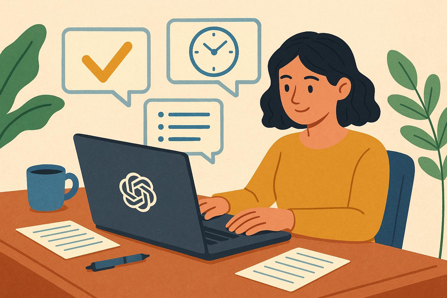 Daily ChatGPT Prompts for Productivity - Artificial Intelligence